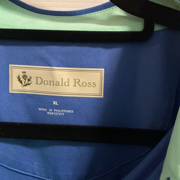 Donald Ross Sportswear | Shirts | Donald Ross Blue Polo Shirt | Poshmark
